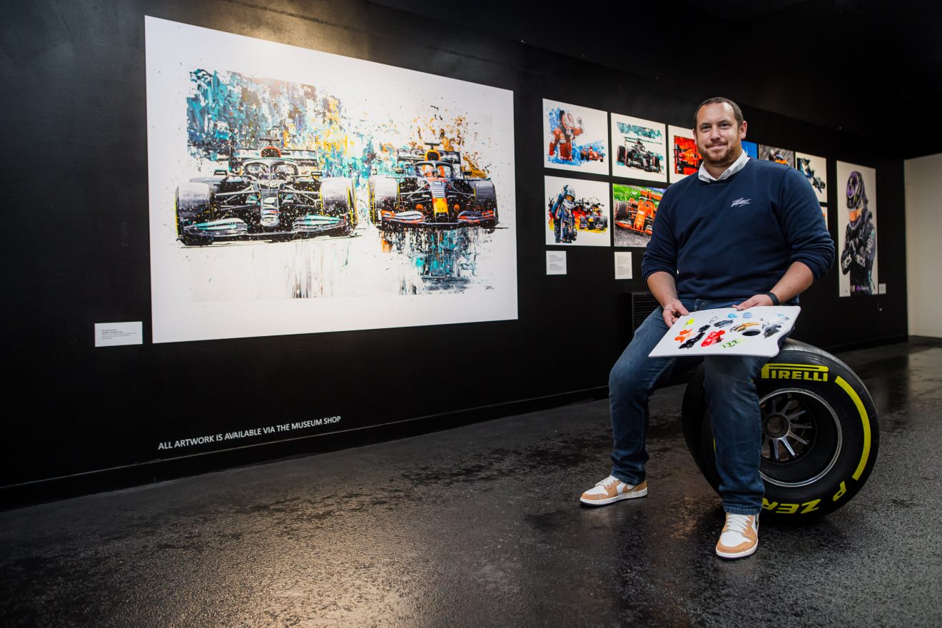 Formula Art: Artist David Johnson Switches from the Circuit to the Road ...